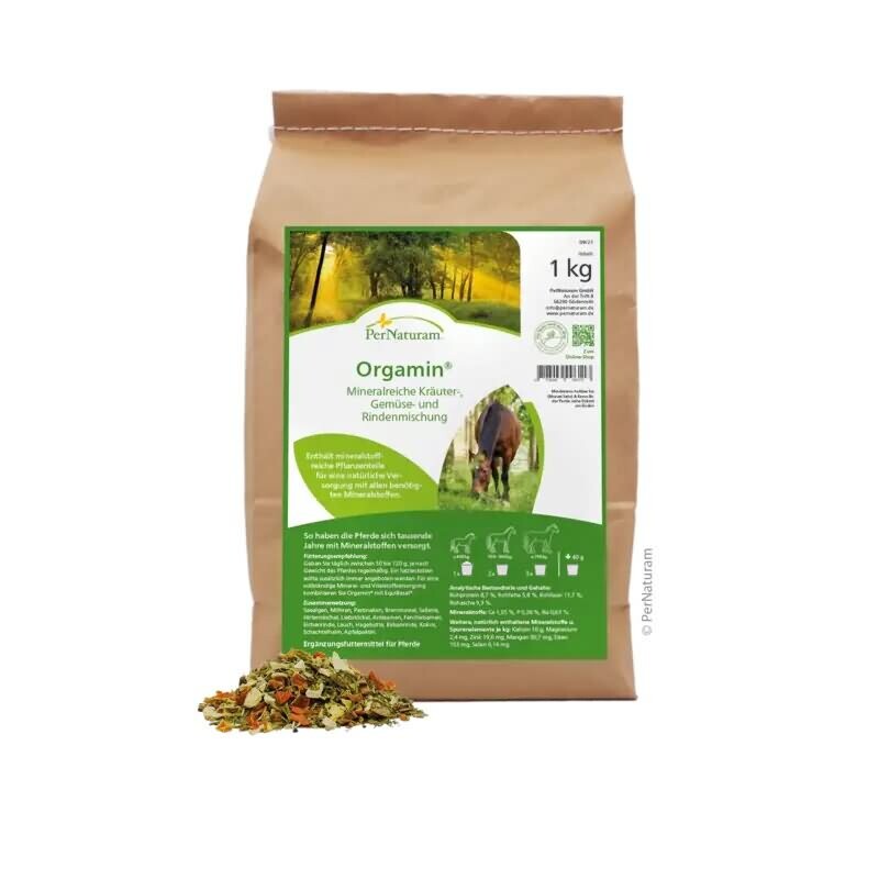 Orgamin - aliment minéral naturel 1 kg, 12,00
